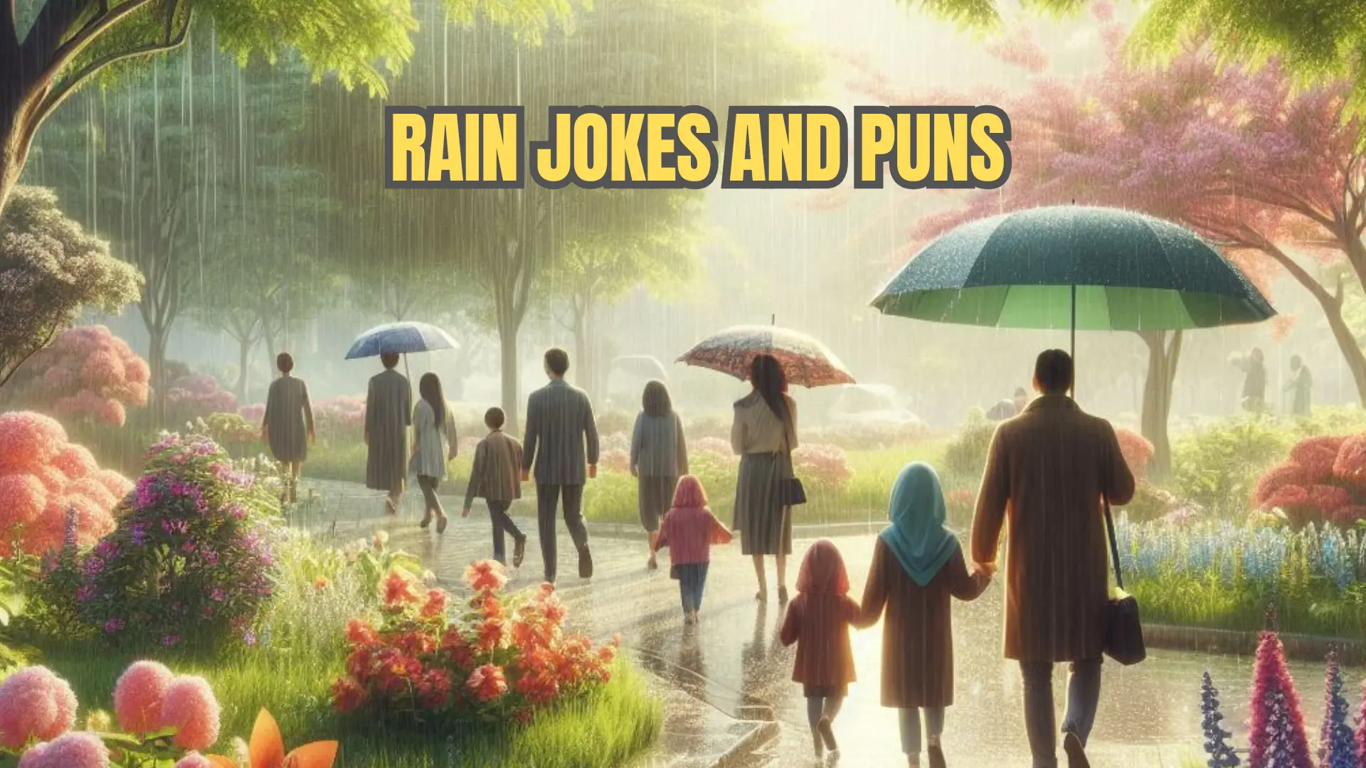 Funny Rain Jokes to Brighten a Cloudy Day